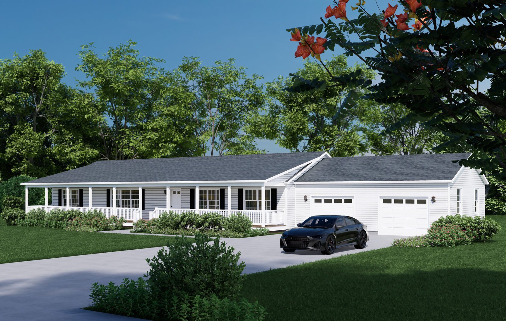 Hickory Forest Ranch Modular Home - Next Modular